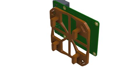 Raspberry Pi 4 Skadis Holder By Sshman Download Free Stl Model