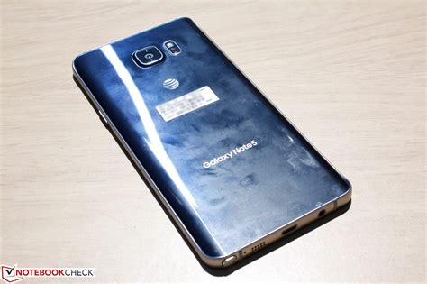三星 Galaxy Note 5 Sm N920a 智能手机简短评测 Notebookcheck