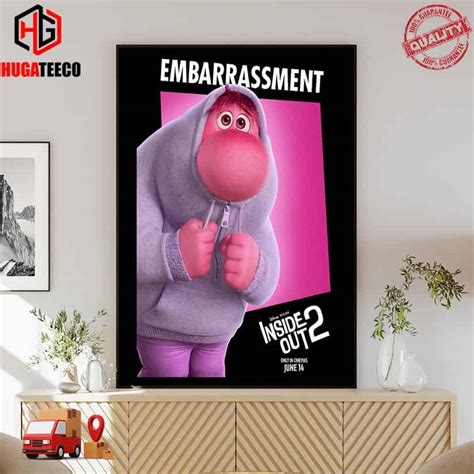 Embrassment Character In Inside Out 2 Only In Cinemas June 14 Poster