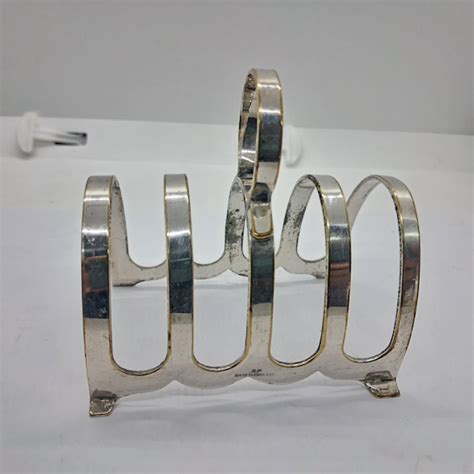 Silver Plated Toast Rack Timeless Auctions