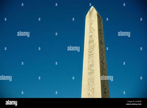 The Ancient Monument Obelisk Of Theodosius Originates From Ancient