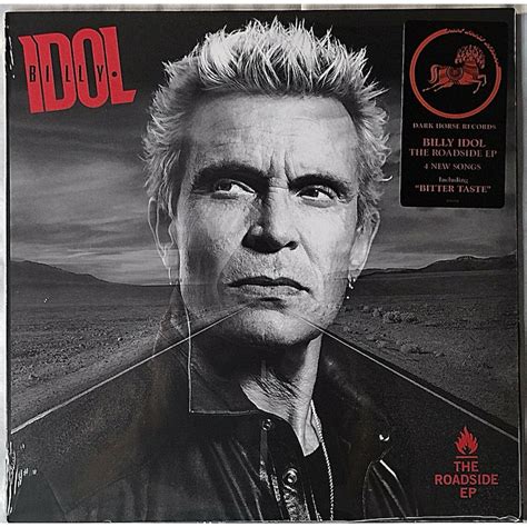 Billy Idol Signed Autographed Roadside Ep Vinyl Record Album Beckett