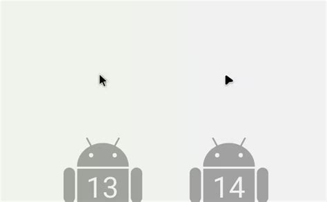 Android 14 Google bringt neuen Mauszeiger Cursor Design wird schlanker und auffälliger