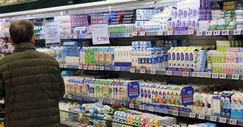 상승한 우유가격밀크플레이션 우려