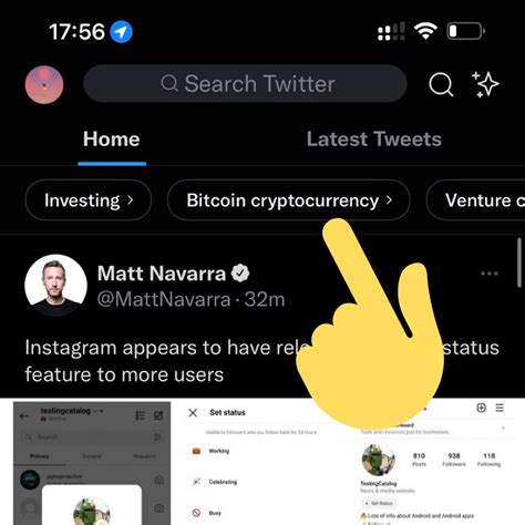 Matt Navarra On Twitter Twitter Is Working A Topics Tag Bar On Ios H