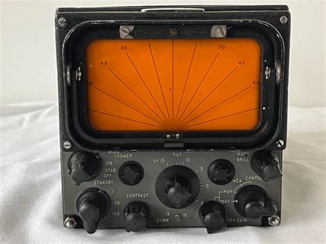 Ex Raf Aircraft Ekco Azimuth Range Indicator M2212a [pl55] £100 00 Picclick Uk