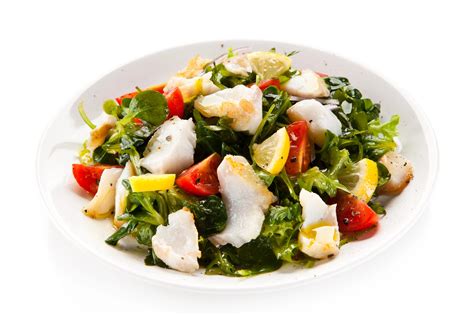 Fish Salad With Yuzu Dressing
