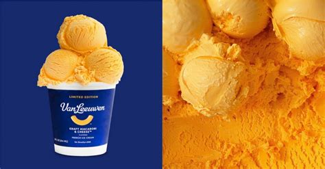 Krafts Macaroni And Cheese Ice Cream For People Who Are Bored With Vanilla