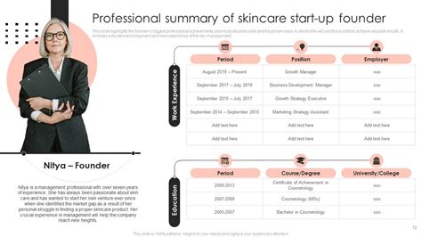 Skincare Industry Company Overview Powerpoint Presentation Slides Bp Md