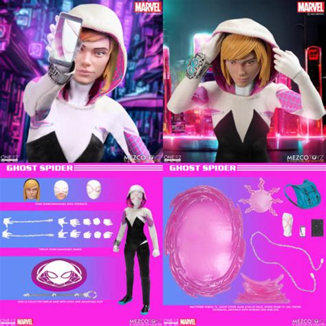 Jual Mezco Toyz Marvel Comics One12 112 Ghost Spider Spider Gwen Dp