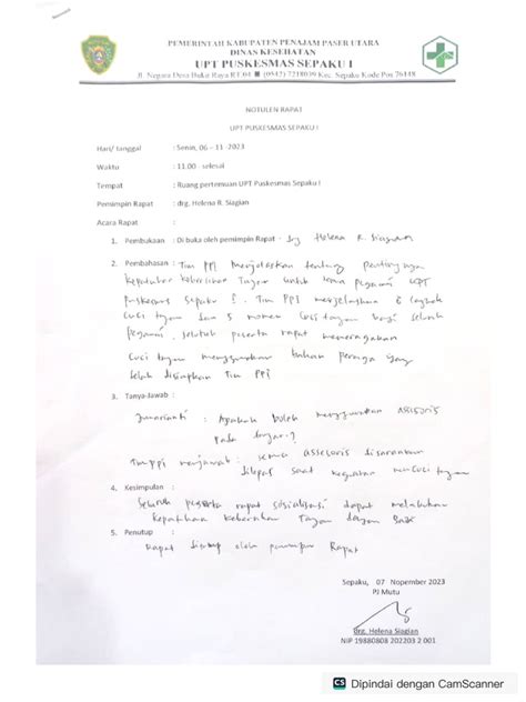Bukti Sosialisasi Kepatuhan Kebersihan Tangan Pdf