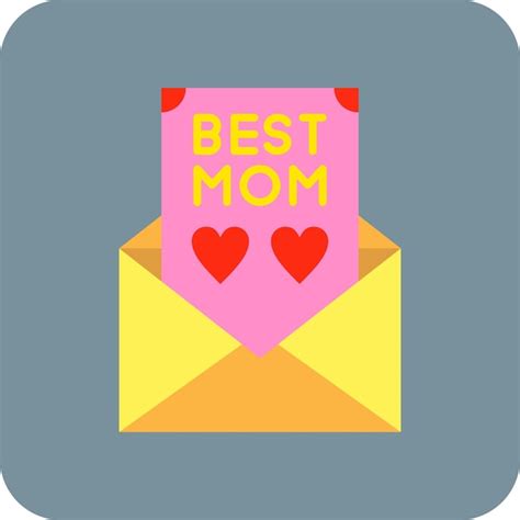 Premium Vector Greeting Card Icon