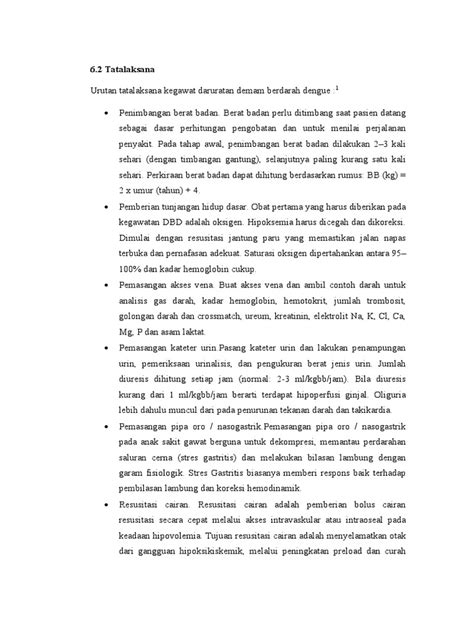 Dhf Tatalaksana Komplikasi Pdf