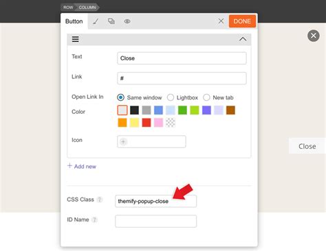 Popup Documentation Themify