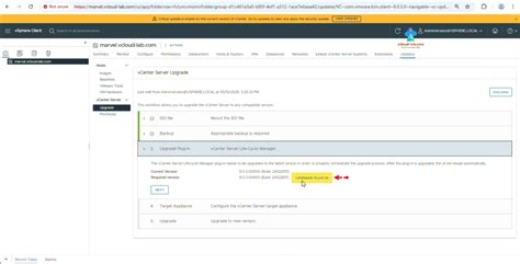 How To Upgrade Vmware Vcenter Server Using Lifecycle Manager Vlcm Vgeek Tales From Real It