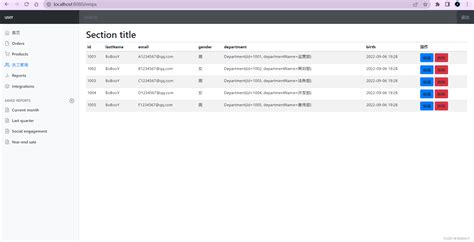 SpringBoot SpringBoot员工管理系统超细笔记 静态资源链接 附完整源码 腾讯云开发者社区 腾讯云
