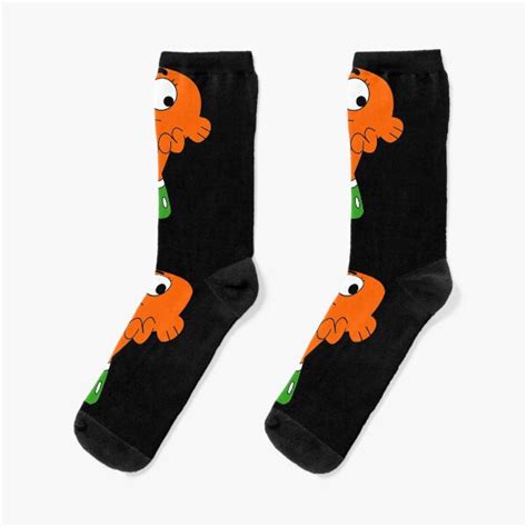 The Amazing World Of Gumball Darwin Watterson Socks The Amazing