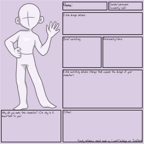Free Oc Reference Sheet Ibispaint