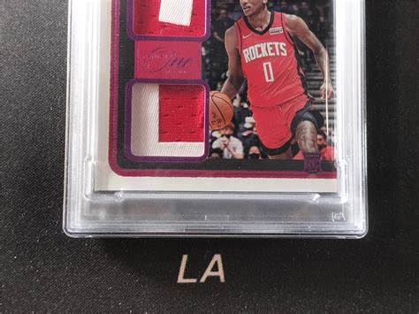 【la拍卖精品】21 22 Panini One And One Jalen Green 新秀rc 杰伦 格林 火箭队 榜眼秀 上限乔丹下限