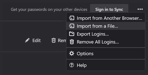 How To Import Login Data From A File In Mozilla Firefox
