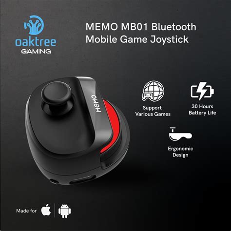 Jual MEMO MB01 Wireless Gamepad Android IP Joystick HP With L1 L2