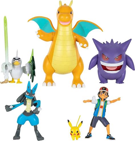 Pokemon Master Journeys The Series Lucario Gengar Ash Pikachu