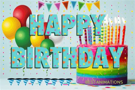 Animated Birthday Cake Gifs
