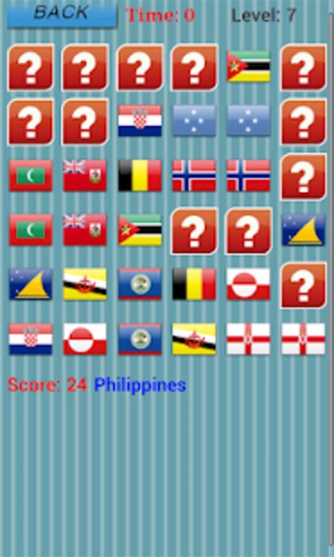 Mnemonic Game Flags Apk สำหรับ Android ดาวน์โหลด