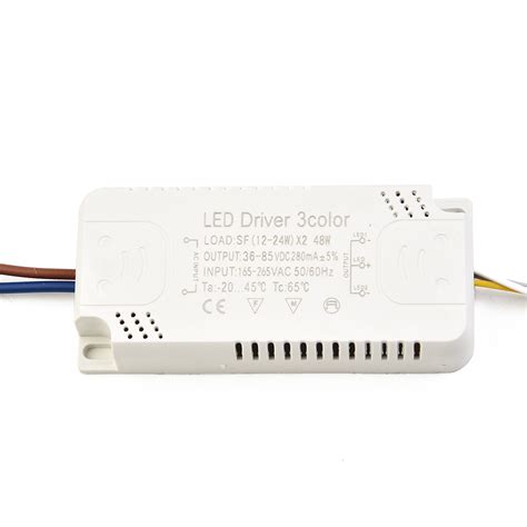 ไดรเวอร์ LED 50-60HZ AC165-265V สําหรับหม้อแปลงแยกไฟ LED | Shopee Thailand