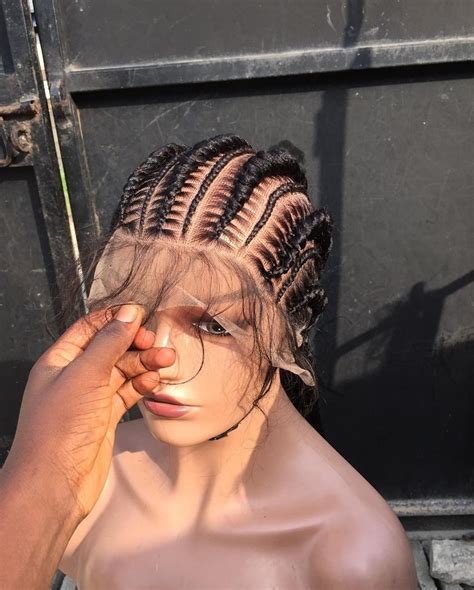 Mimi Full Lace Braided Wigs Etsy