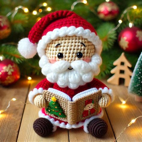 Crochet Santa Claus Amigurumi Old Library