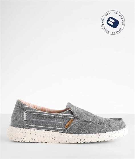 Hey Dude Misty Shoe Womens Shoes In Multi Stripes Buckle