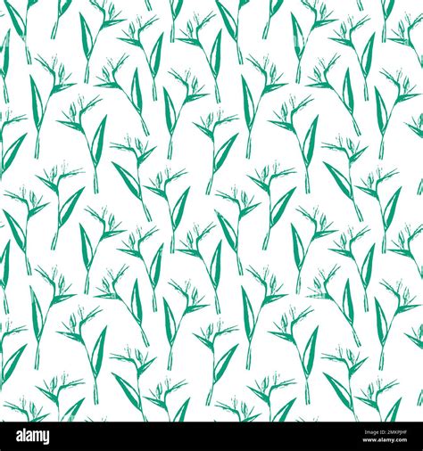 Vector Flower Seamless Pattern Stock Vector Image And Art Alamy