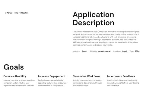 Athlete Assessment Ai Performance Optimization Tool Behance