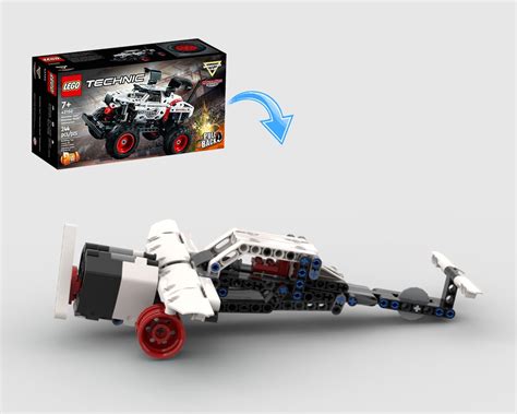 Lego Moc Airplane 42150 Alternative By Erikgs Rebrickable Build