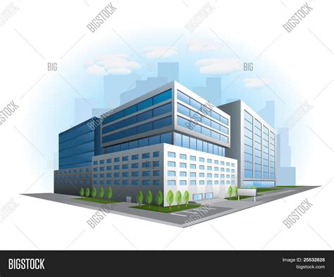 Vector Y Foto Vector De Edificio Prueba Gratis Bigstock
