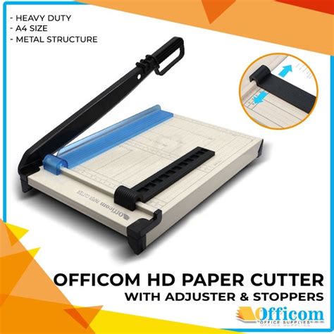 Paper Cutter A4 Size With Stoppers Adjuster Heavy Duty Lazada Ph