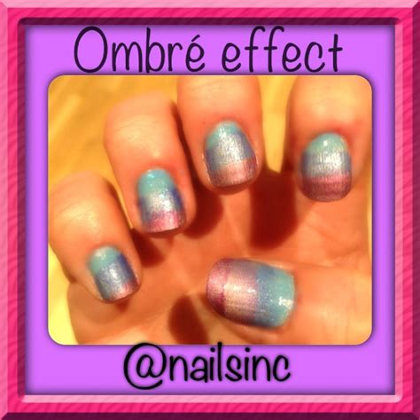 Ombré Nails Art Using Nails Inc