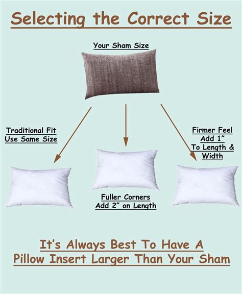 Pillow Sizes And Dimensions Guide Nectar Sleep 45 OFF