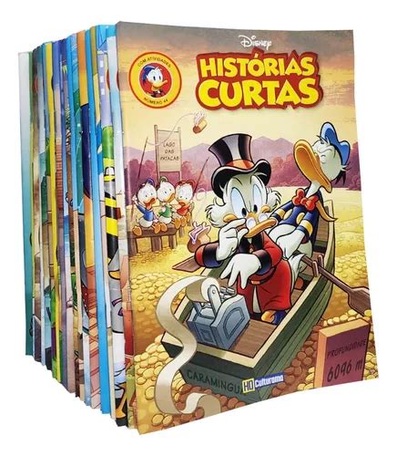 Gibi Disney Culturama Kit 20 Volumes Edições 2023 História Em