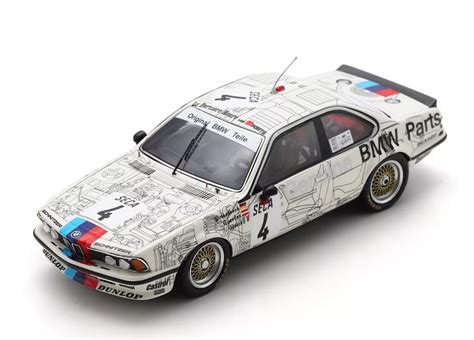 1 43 Spark Bmw 635 Csi No 4 24h Spa 1983 D Quester C Rossi M