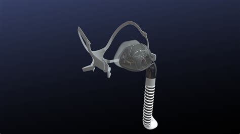 マスク NASAL MASK SLEEP DEVICE WIZARD MASK Download Free 3D model by