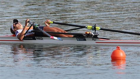 Skiff Zilver Veldhuis Op Wk Roeien Elf Nederlandse Boten Bemachtigen