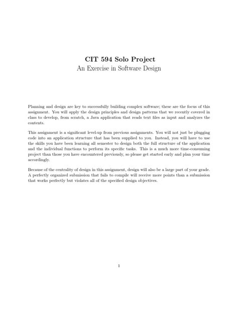 Solo Project Instructions Pdf Json Computer File