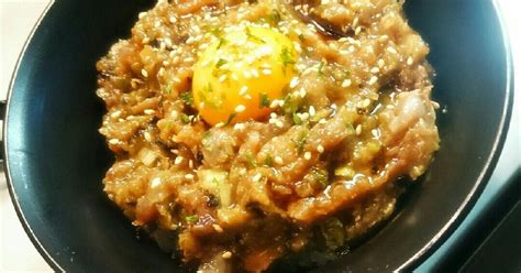 節約！カツオユッケ風丼♪ By 豚マン先輩 【クックパッド】 簡単おいしいみんなのレシピが370万品