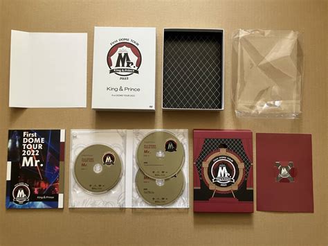 【目立った傷や汚れなし】king And Prince First Dome Tour 2022 ～mr～ 初回限定盤 Dvd3枚組の落札情報