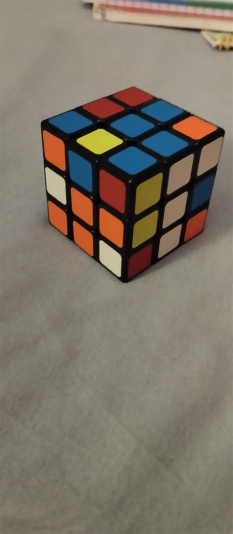I Found A Old Cube But As It Turns Out It Is Impossible To Solve According To A Cube Solver