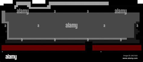 Ddr Sdram Memory Chip Stock Vector Images Alamy