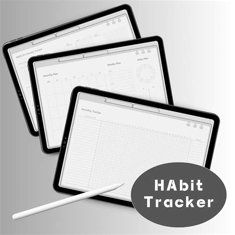 시간관리 습관만들기 해빗트래커 월간 프로젝트 플래너 업무일지