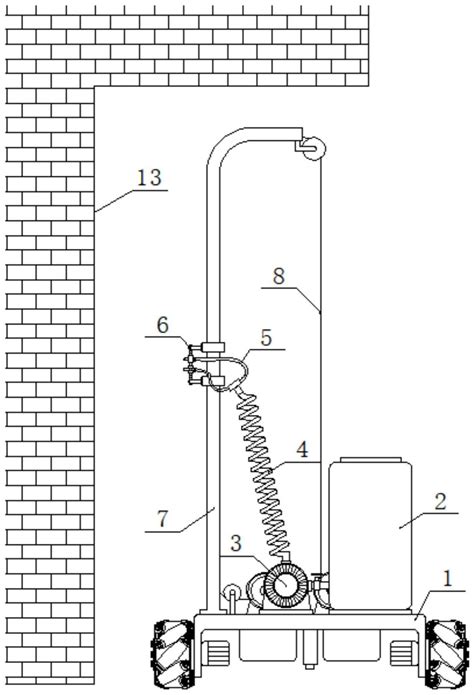 一种智能建筑喷涂装置